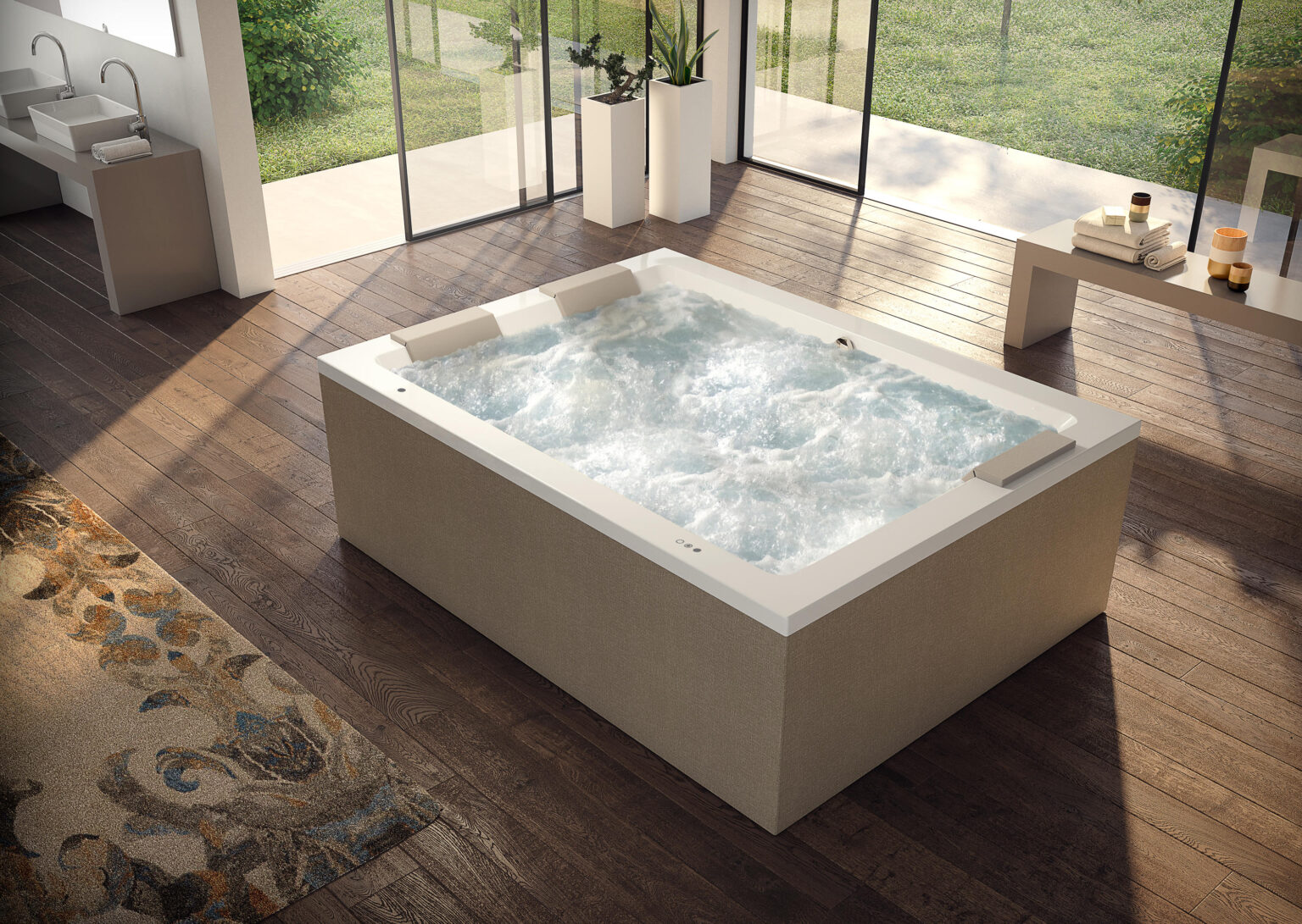 Jacuzzi Sharp Extra: idromassaggio di grandi dimensioni | Crivelli